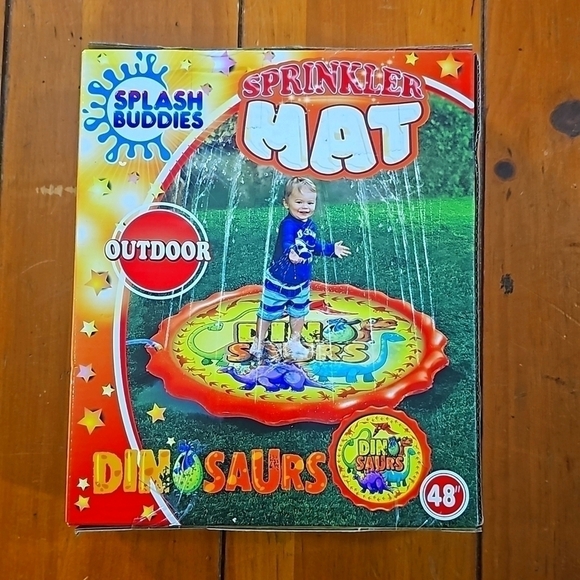 Splash Buddies | Swim | Splash Buddies Dinosaurs Outdoor Sprinkler Mat ...